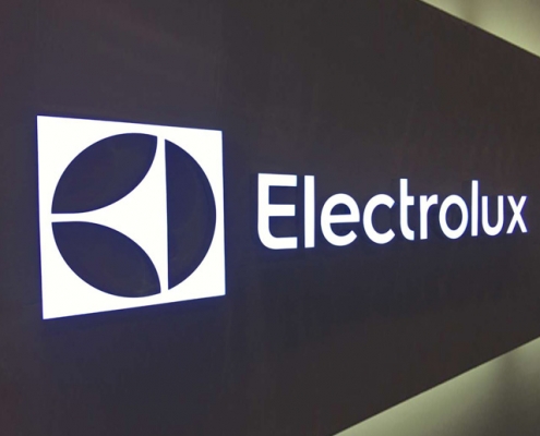Custom Advertising LED Signage for Electrolux Brand - Fogsignage